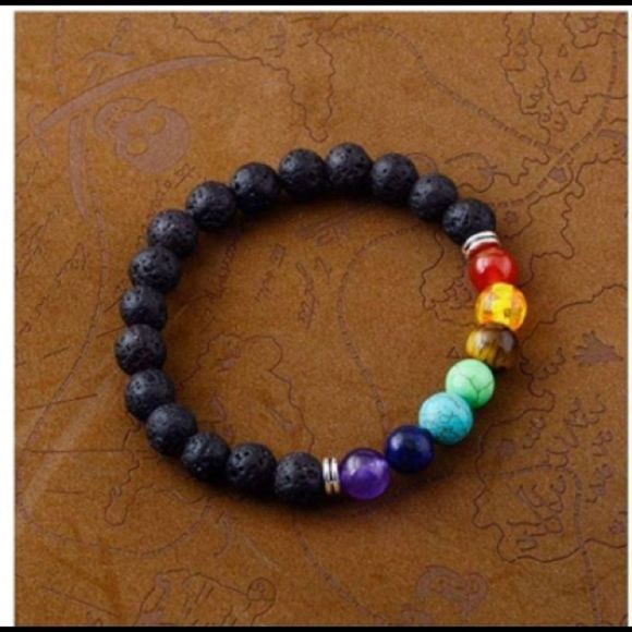 Accessories | 7 Chakra Stone Diffuser Bracelet | Poshmark